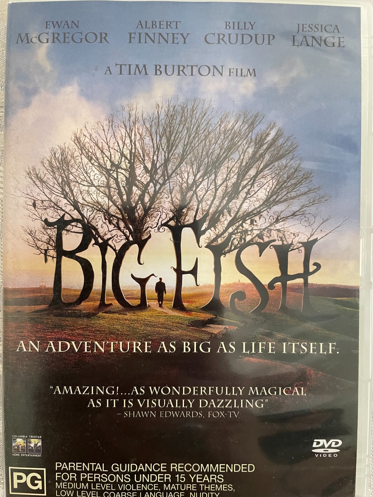 TIM BURTON'S BIG FISH DVD EWAN MCGREGOR | eBay Australia