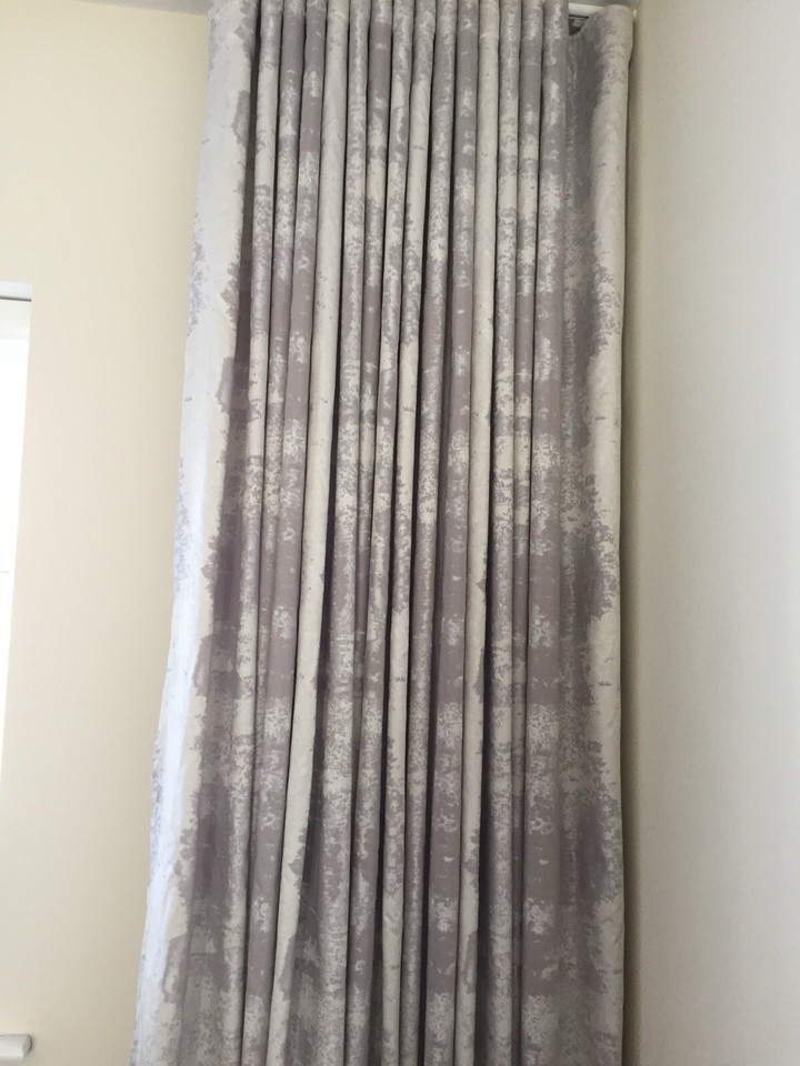 Wall to Wall Wave Track Curtains Made to Measure | eBay UK