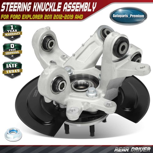 Rear Driver Axle Shaft Steering Knuckle Assembly for Ford Explorer 2011 ...