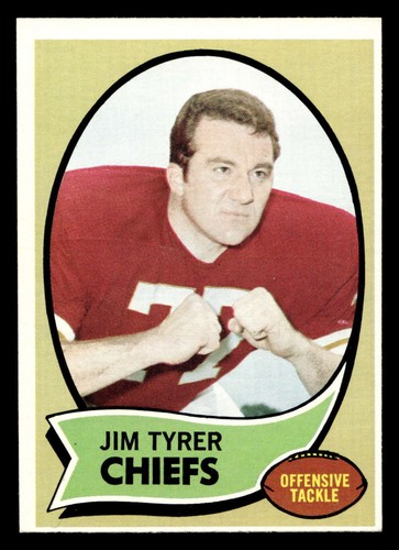 1970 Topps #263 Jim Tyrer Near Mint Chiefs | eBay