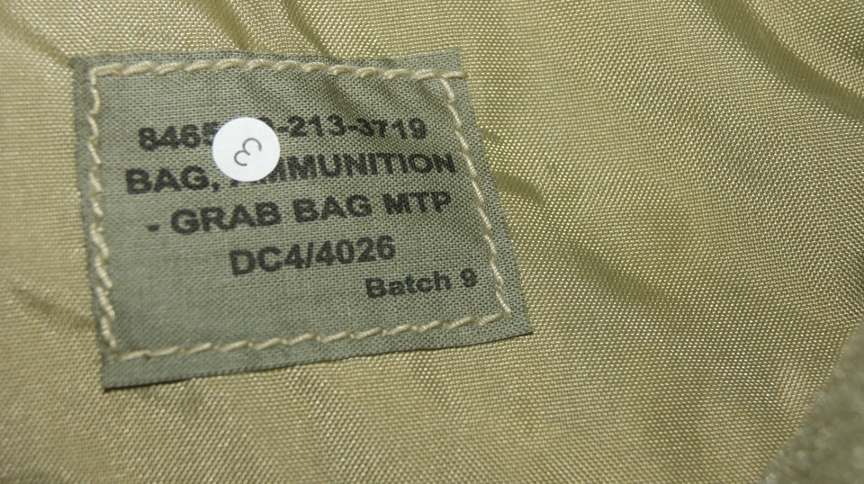 BRITISH ARMY MTP SATCHEL MAN BAG VIRTUS AMMO GRAB BAG BRAND NEW ...