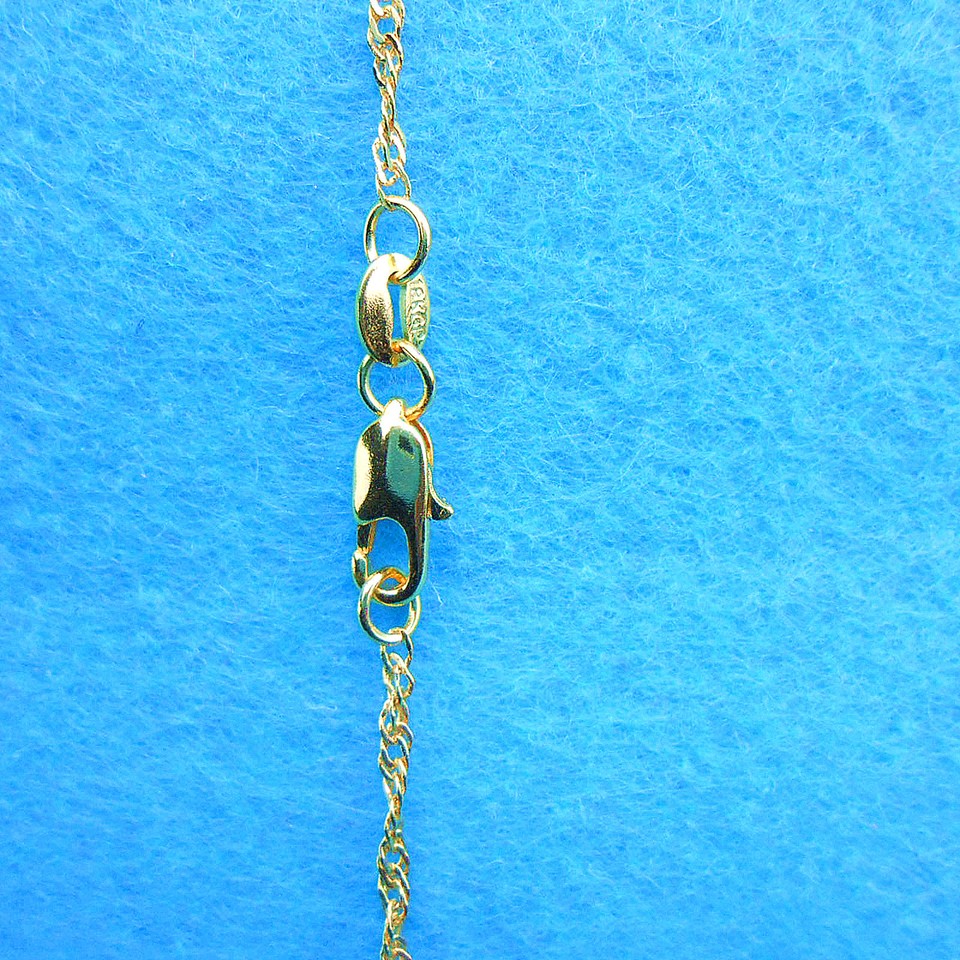 10X 16-30" Wholesale Jewelry 18K Gold Filled "Water Wave" Chain ...