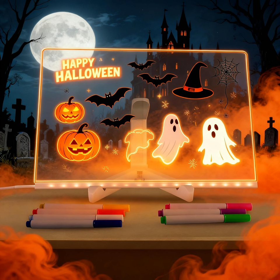 Lumiboard Doodle Glow LED Drawing Board for Kids, Doodleglow Led ...