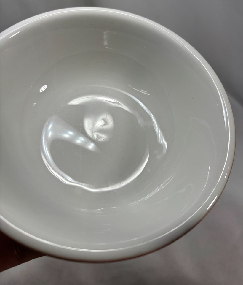 Vintage Mayer China Bowl Red Crest Wave 5.75" Cereal Bowl Restaurant ...