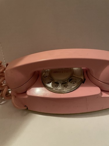 Pink Vintage Rotary Princess Phone | eBay