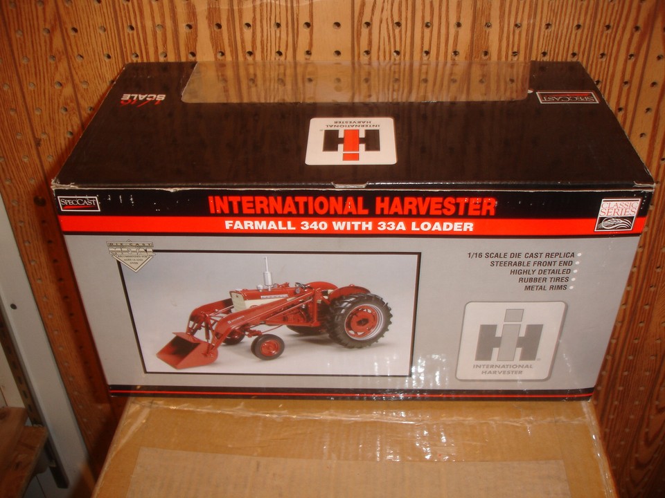 1/16 international 340 with loader toy tractor | eBay