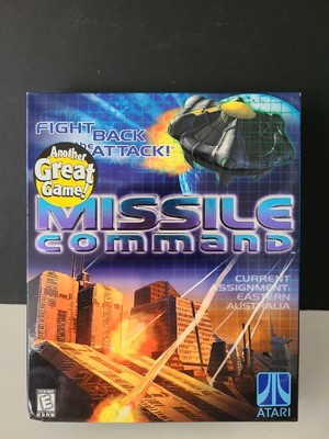 Missile Command PC CD Atari 1999 Windows 95 98 New Sealed | eBay