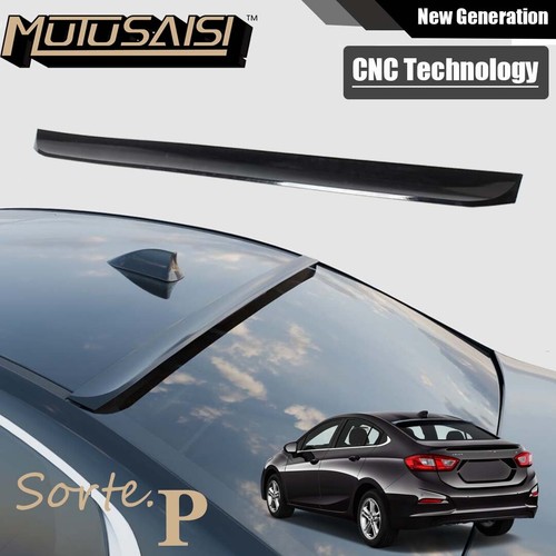 Fit Chevrolet Cruze 16-19 Sedan Rear Roof Spoiler Wing Lower Kick ...