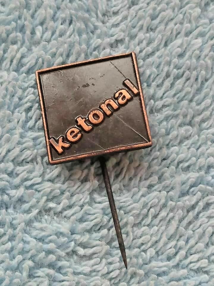 🔴SANDOZ KETONAL pharmacy LSD Albert Hofmann vintage SELDOM SEEN pin ...