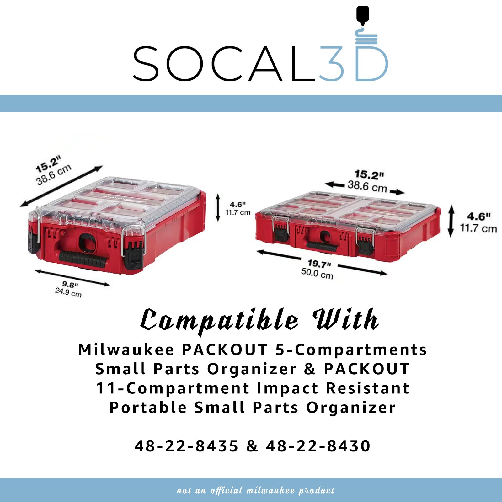 Packout Compact Insert For Milwawkee M18 FUEL™ 1/4” Hex Impact Driver ...