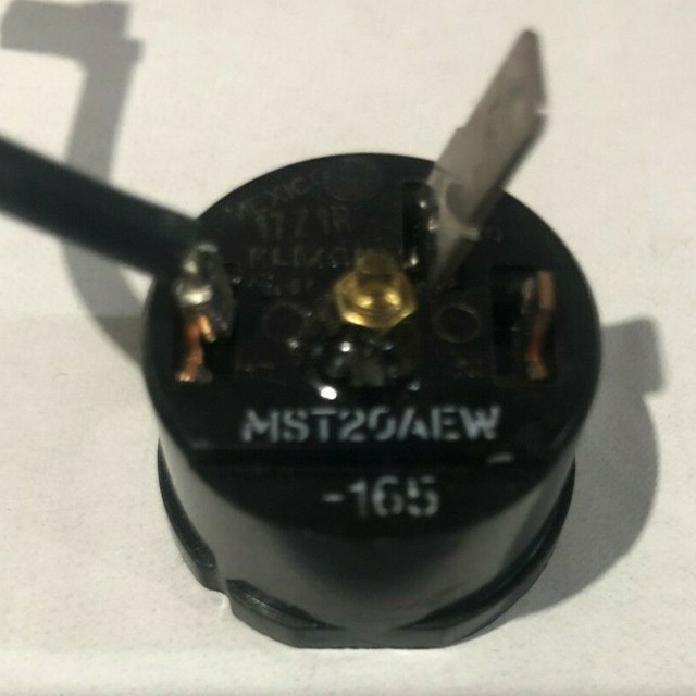 Klixon Thermal Overload Protector MST20AEW-165 *Compressor for sale ...