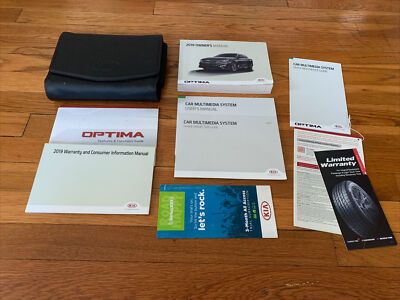 2019 Kia Optima Owners Manual With Case And Navigation OEM Free ...