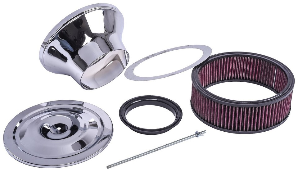 JEGS 50044 Velocity Stack [Round Air Filter] | eBay