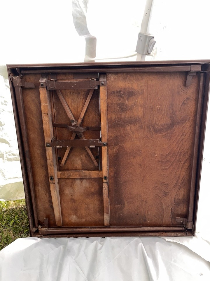 RARE VINTAGE SINGER FEATHERWEIGHT 221 FOLDING SEWING TABLE IN NICE ...