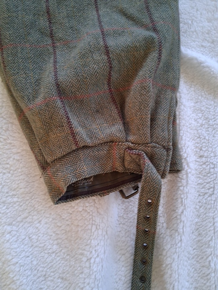 Men's Seeland Shooting Breeks - Green Tweed Check - Fully Lined | eBay UK