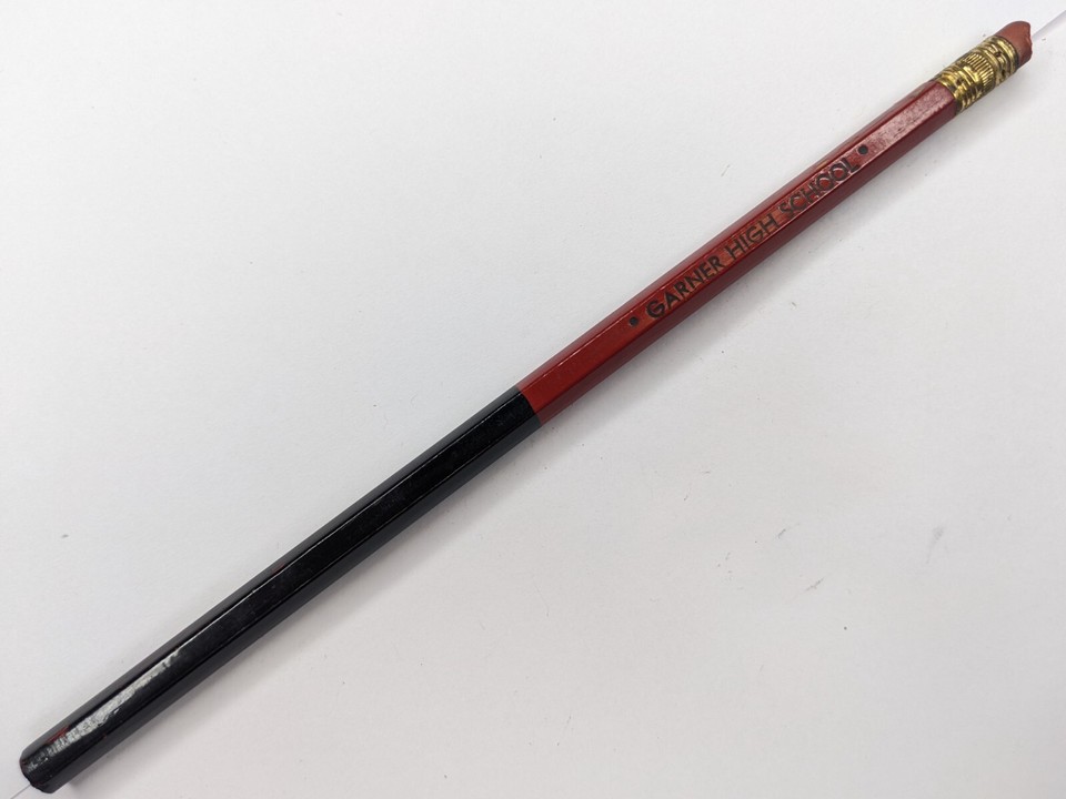c1960s Garner, Iowa High School 2 Tone Pencil GHV Garner Hayfield ...
