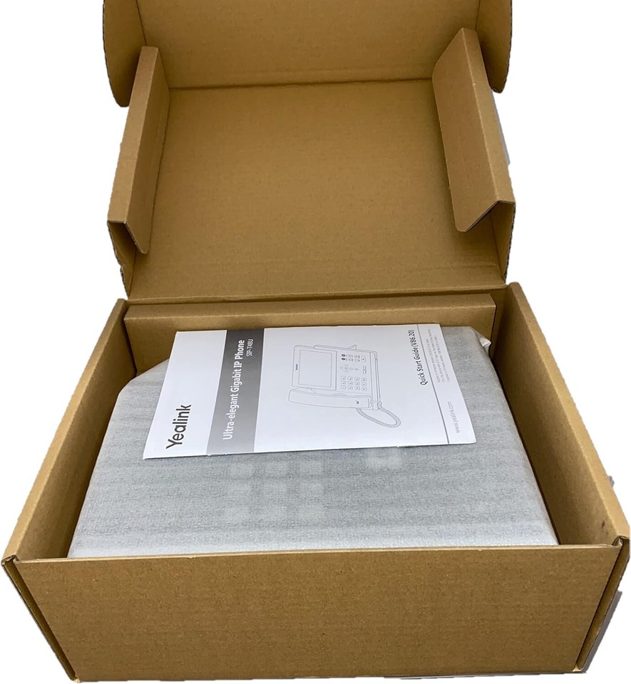 T48U Yealink Touchscreen IP Phone, 16 Lines. 7-Inch Color Touch Screen ...