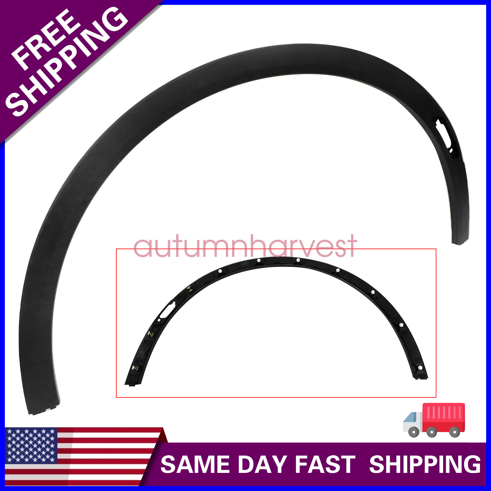 Front Right Side Fender Flares Fit Cadillac XT5 2017-23 84096070 Wheel ...