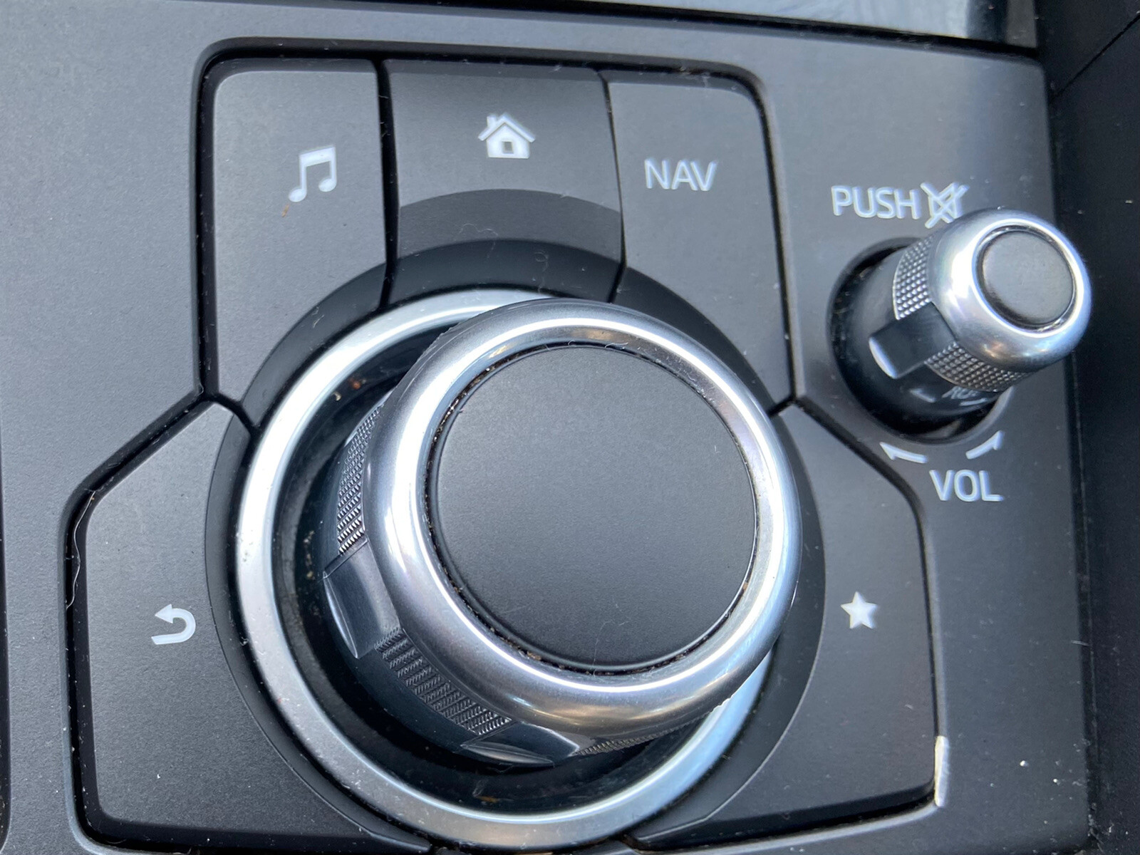 2017 2018 MAZDA 3 NAVIGATION GPS RADIO VOLUME DISPLAY CONTROL GMJ6 66 ...