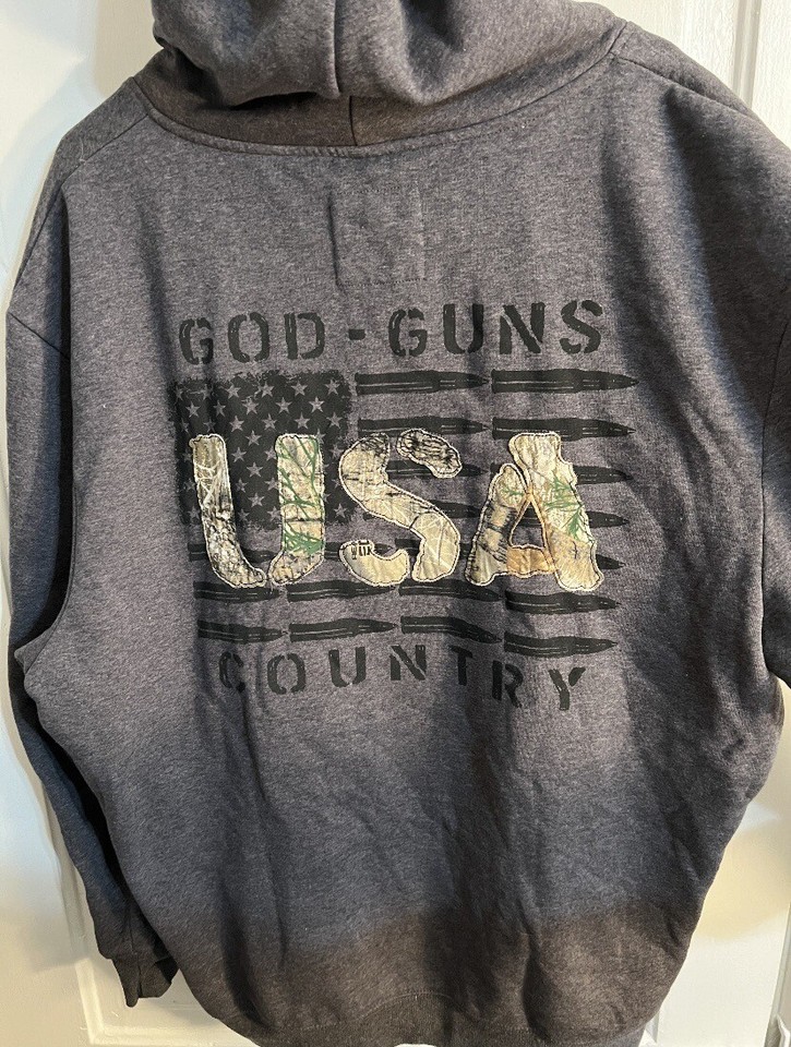 God Guns Country Men’s Size 2XL Sweatshirt | eBay