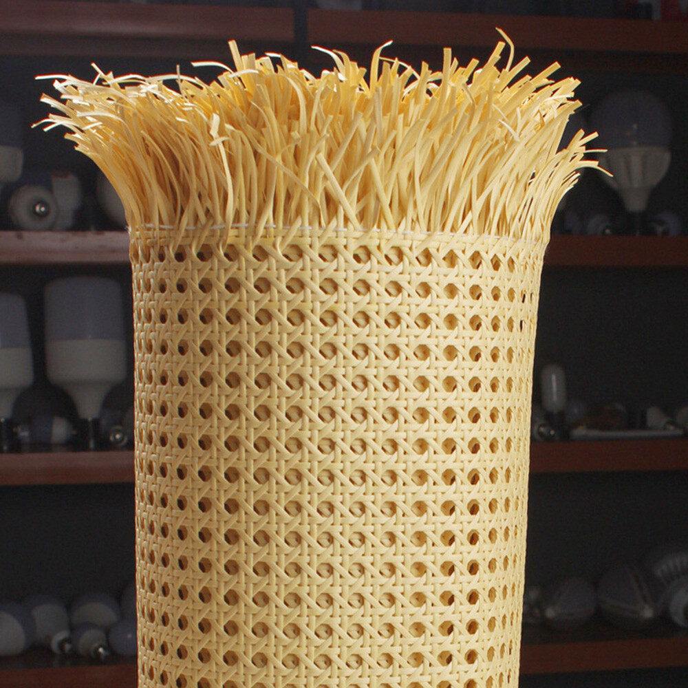 Natural Dried Rattan Woven Sheet Cane Webbing Material DIY Repair Chair ...
