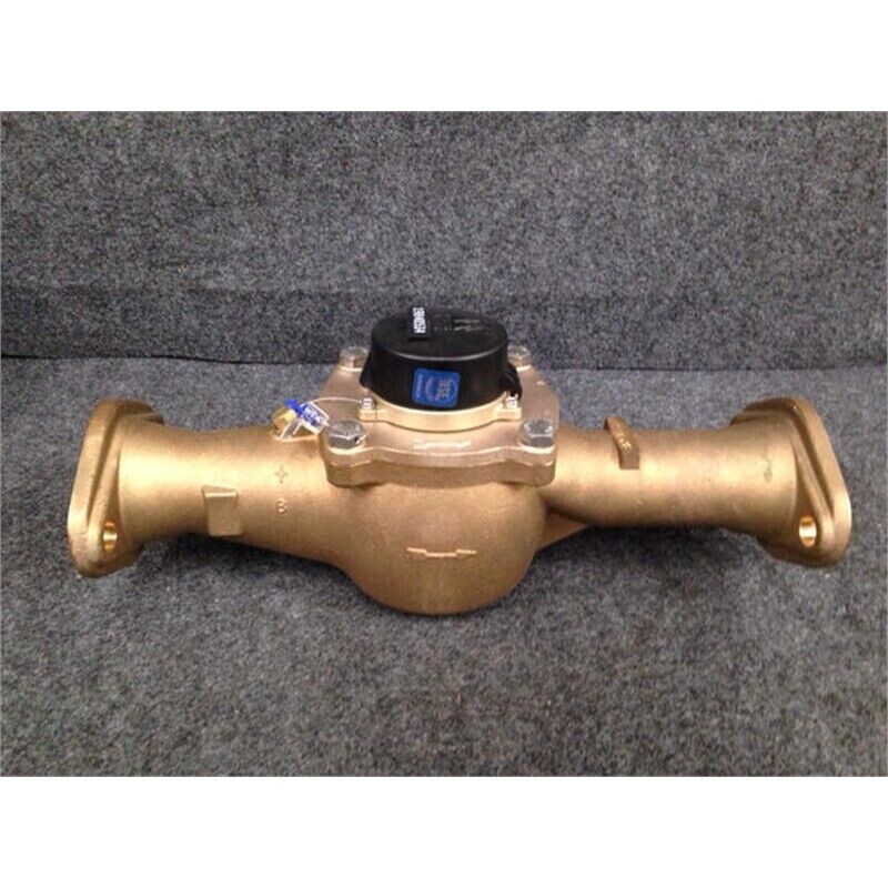 Master Meter M23-A00-A03-0101A-1 Bronze 2" Flanged Water Meter Gallons ...