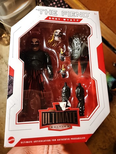 Mattel WWE The Fiend Bray Wyatt Ultimate Edition 6in Action Figure ...