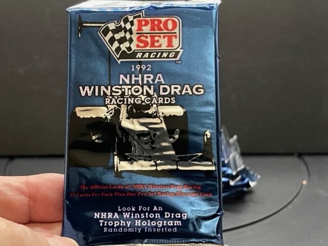 VRHTF NHRA "VINTAGE "PRO SET RACING 1992 NHRA WINSTON DRAG RACING CARDS ...