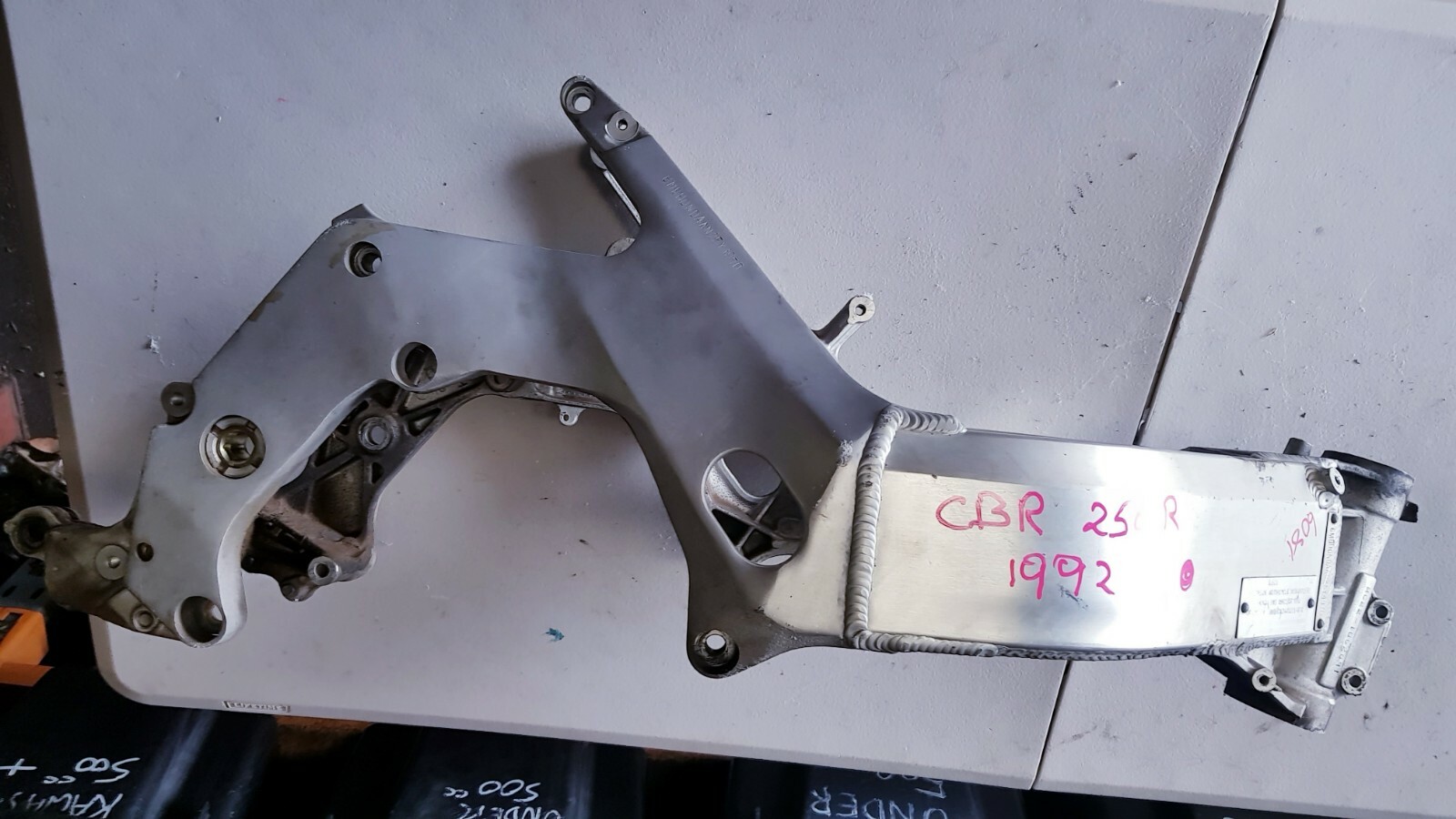 HONDA CBR 250R 1992 MODEL FRAME MOTORCYCLE RESTORER | eBay