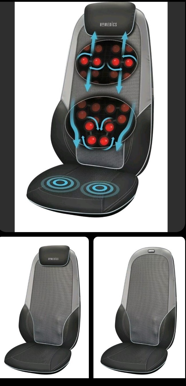 Homedics Cbs 2016 Gb Shiatsu Max 2 0 Heat Back And Shoulder Massager