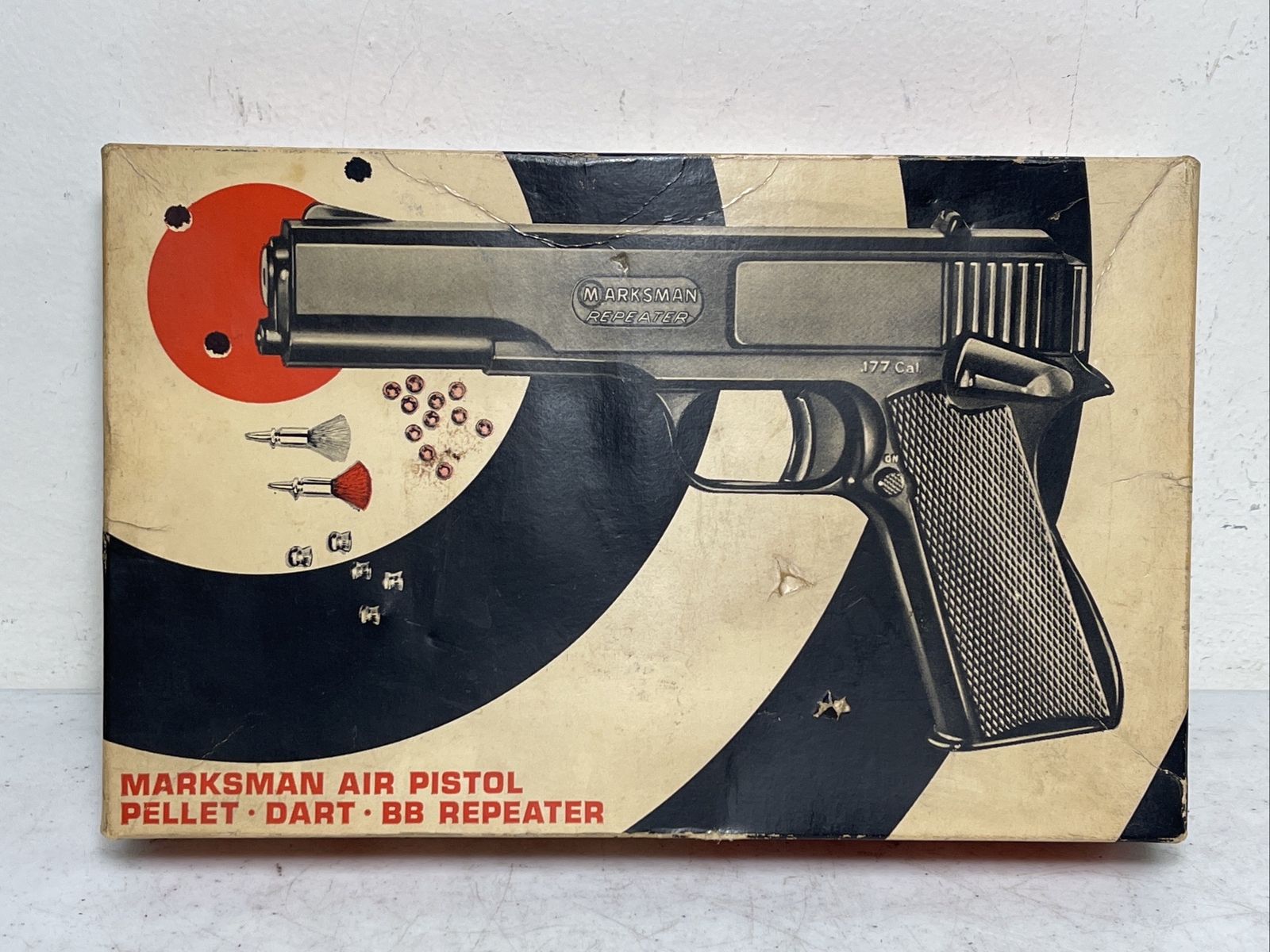 Vintage Marksman 1010 Repeater Air Pistol Pellet Dart BB Repeater READ ...