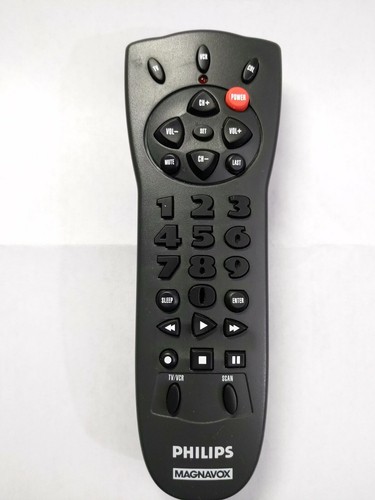 Philips Magnavox REM110 Three Device Universal Remote IR Tested Big ...