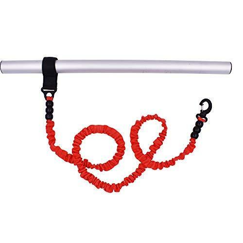 Adjustable Kayak Safety Rod Leash Fishing Rod Paddle Leash (Red 2 pcs 3 ...