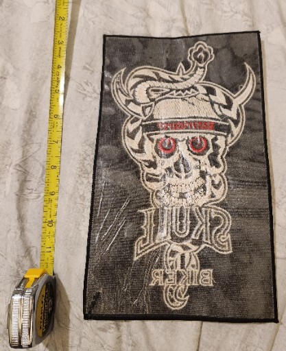 VINTAGE EASYRIDERS BRAND SKULL AND SNAKE Motorcycle Biker 90s Patch | eBay