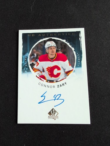 24/25 Sp Authentic Connor Zary UD Authentics Auto | eBay