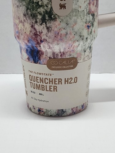 Stanley x Calia 30 oz Flowstate Quencher H2.0 Tumbler Cup Olive Eden ...