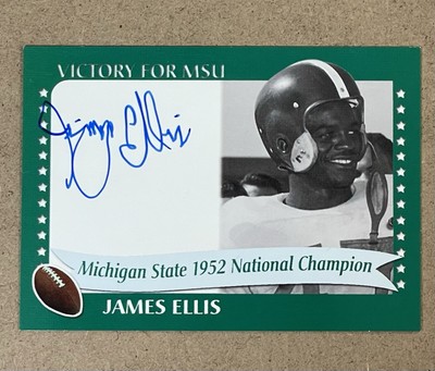 2003 TK LEGACY AUTOGRAPH JAMES ELLIS (1952 MICHIGAN STATE) | eBay