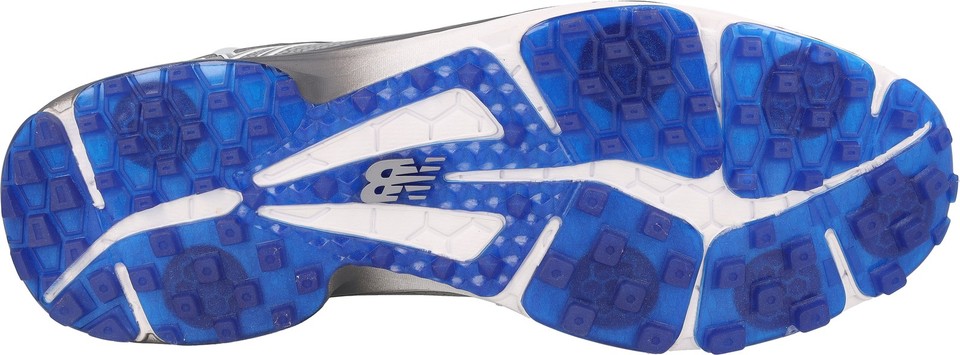 New Balance Fresh Foam X Defender SL Gray Blue Men Spikeless Golf Shoes ...