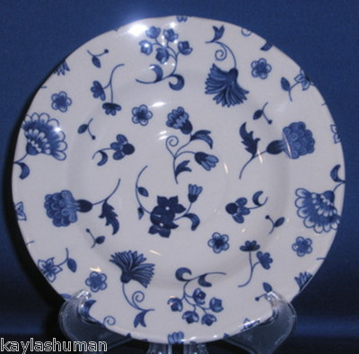 Libbey Blue Emma Flowers & Leaves Saucer(s) | eBay