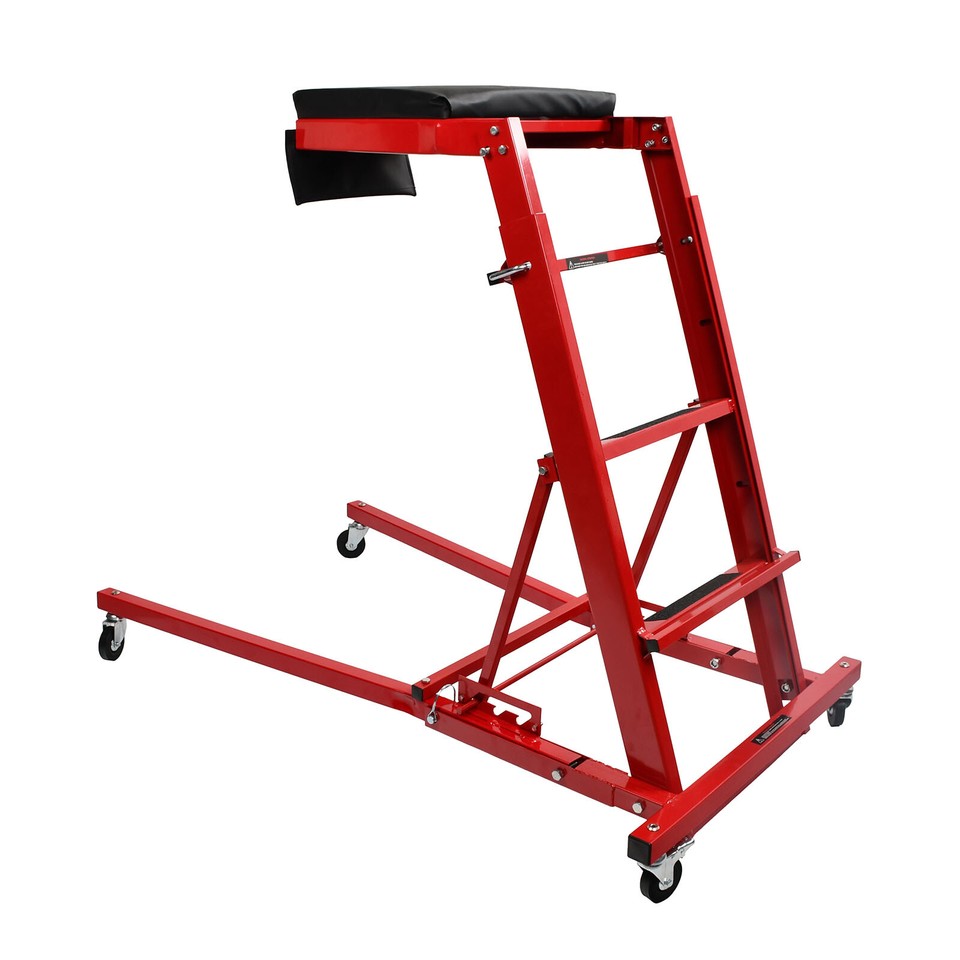 400LBS Foldable Topside Creeper 45"-66" Adjustable Height Engine ...