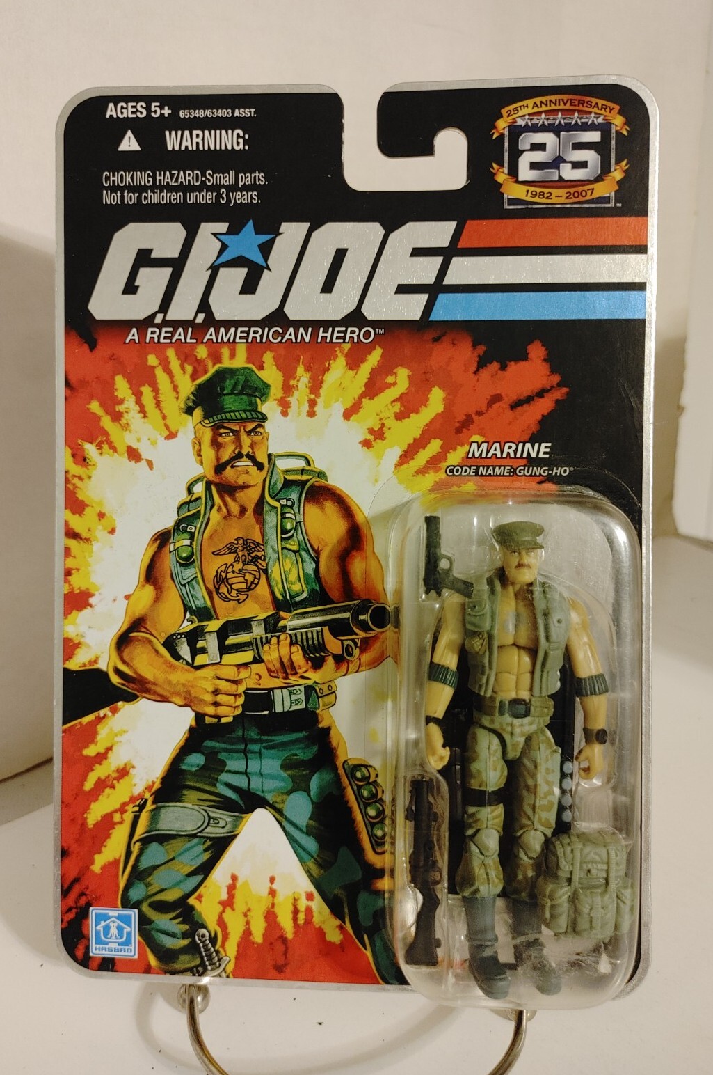 GI Joe 25th anniversary Gung Ho foil MOC | eBay