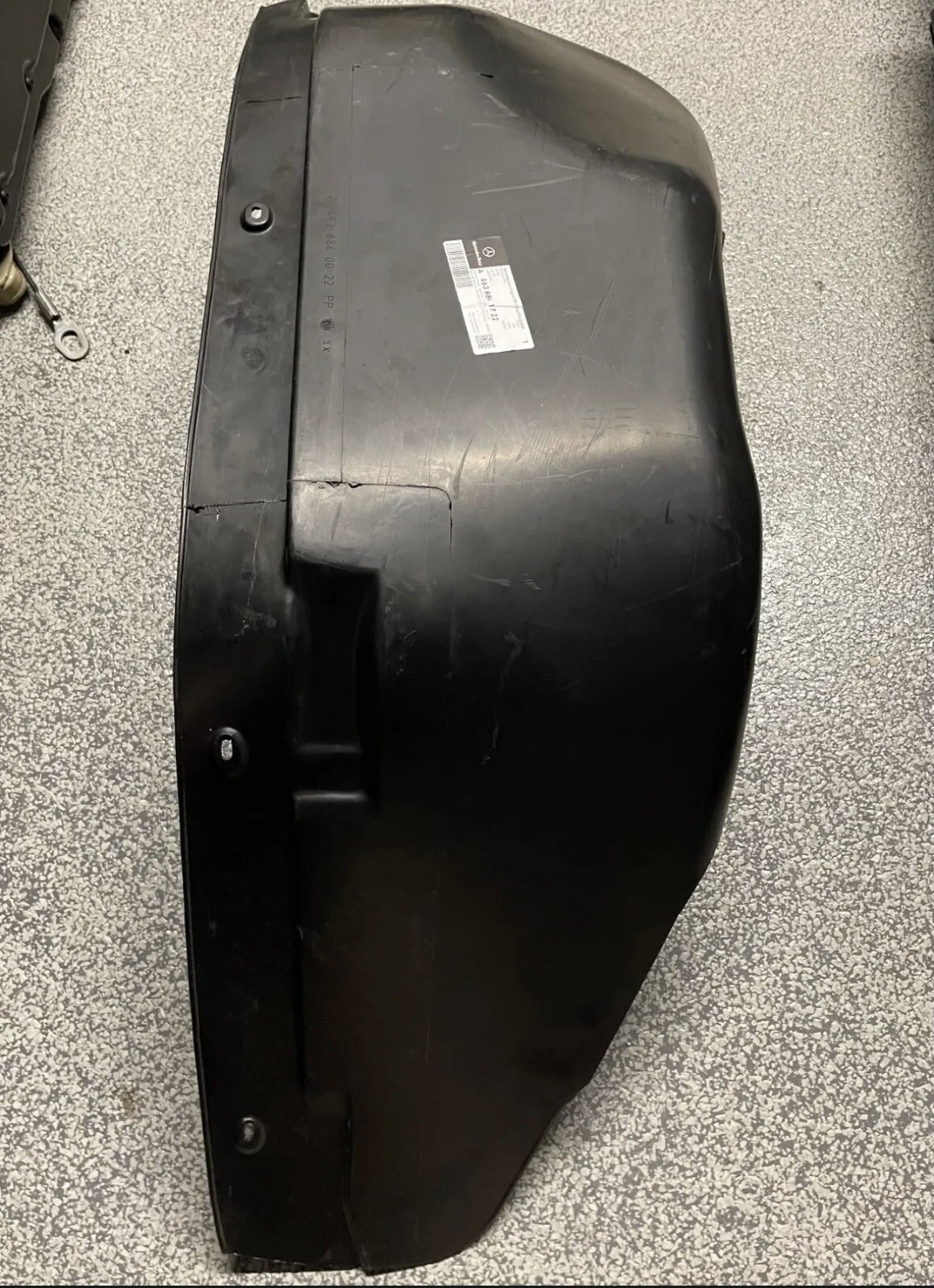 OEM Mercedes G 550 63 AMG W463 Front Left Inner Fender Liner Cover ...
