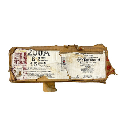 Square D RC816F200CH Combination Service Entrance Device 200A 8Spaces ...