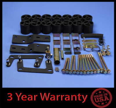 1998-2000 Ford Ranger 3" Full Body Lift Kit Front & Rear + Steering ...