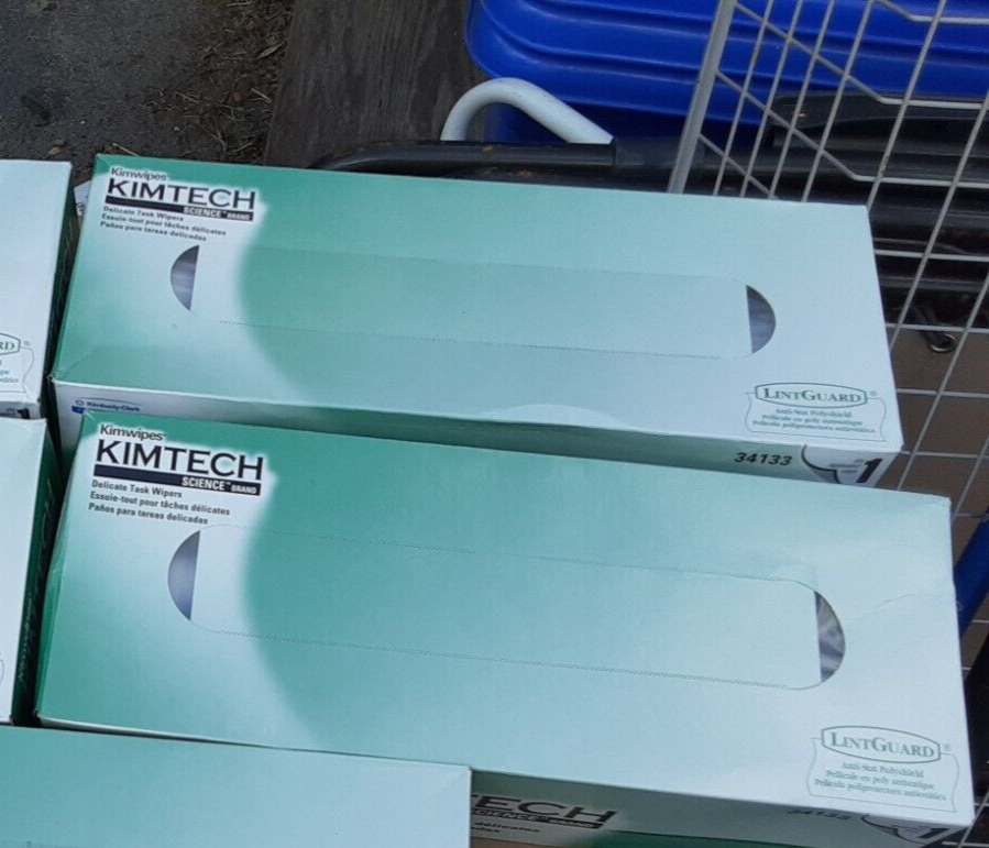 (lot of 2) Kimtech Science 34133 Delicate Task Wipes 198/box (369 ...