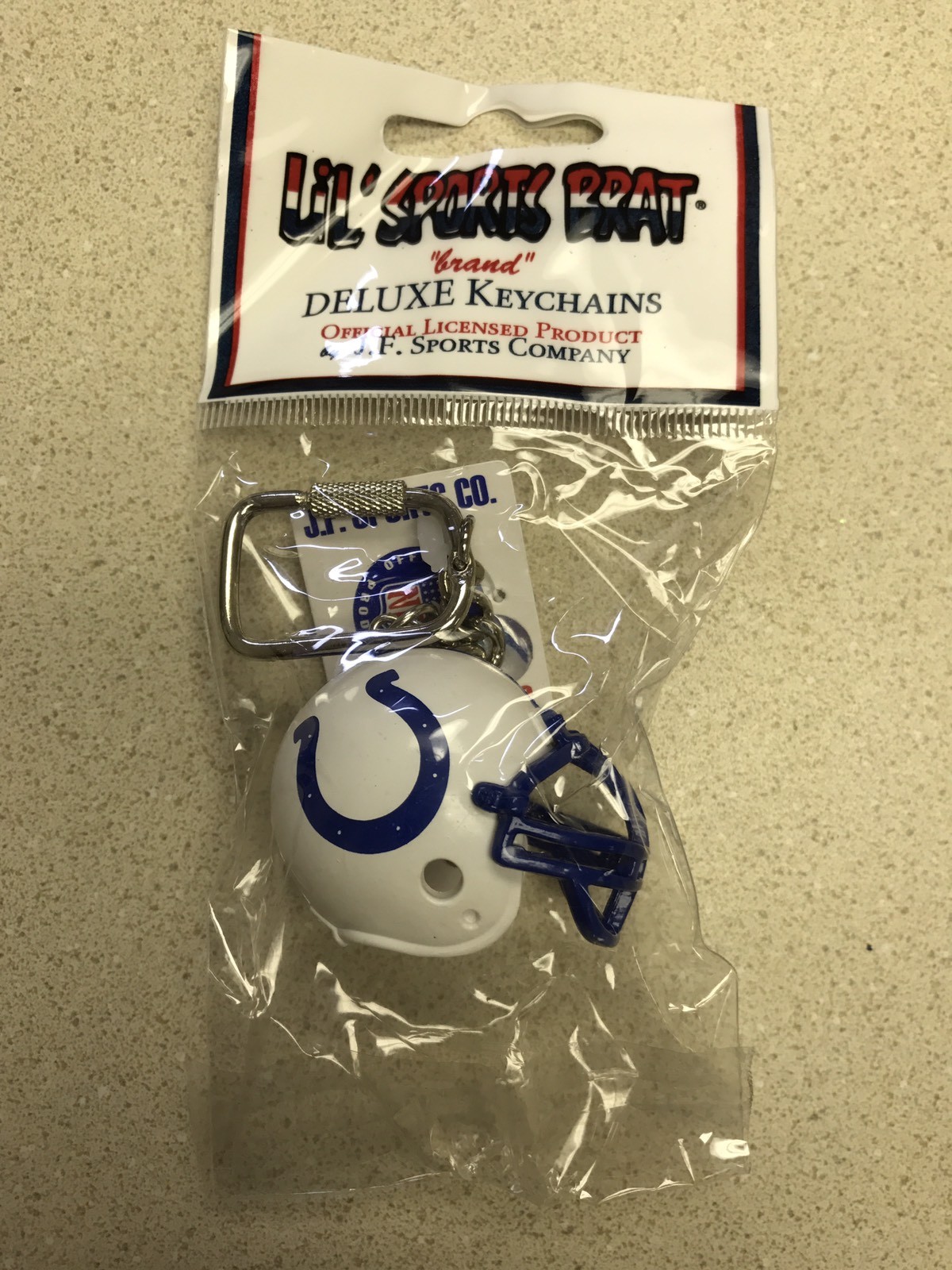 Lil Sports Brat Football Helmet Keychain Indianapolis Colts | eBay