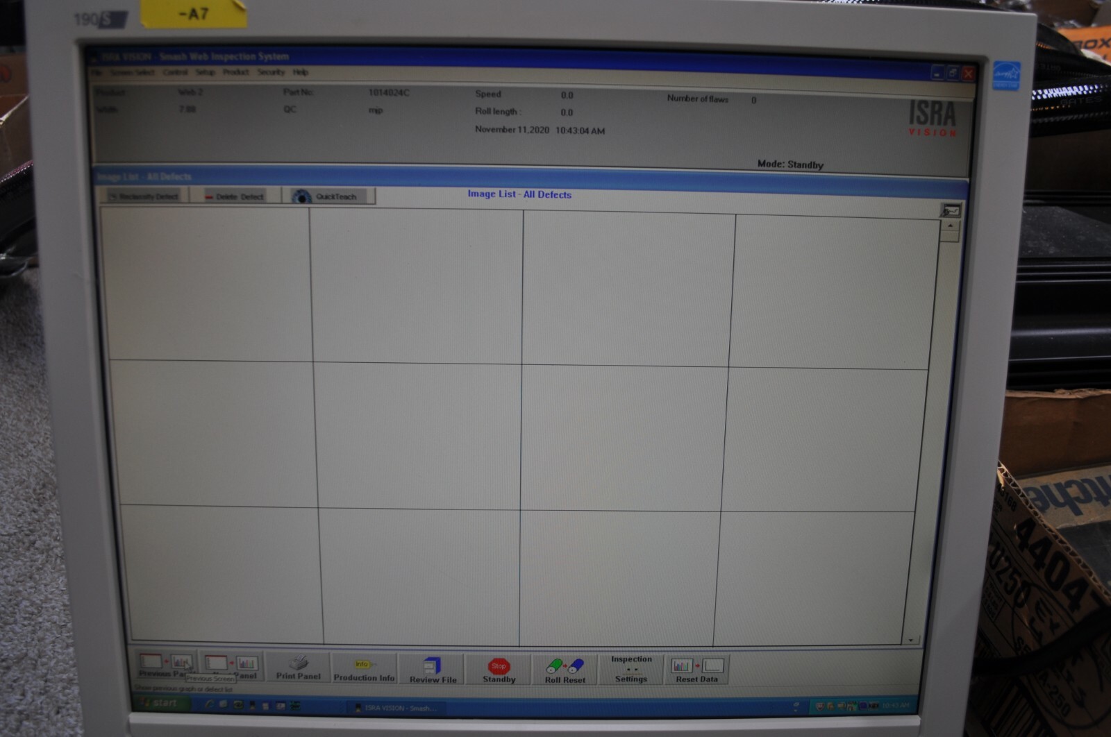 Isra Vision System SMASH Web Camera Inspection AG CL V1.0 Processor ...