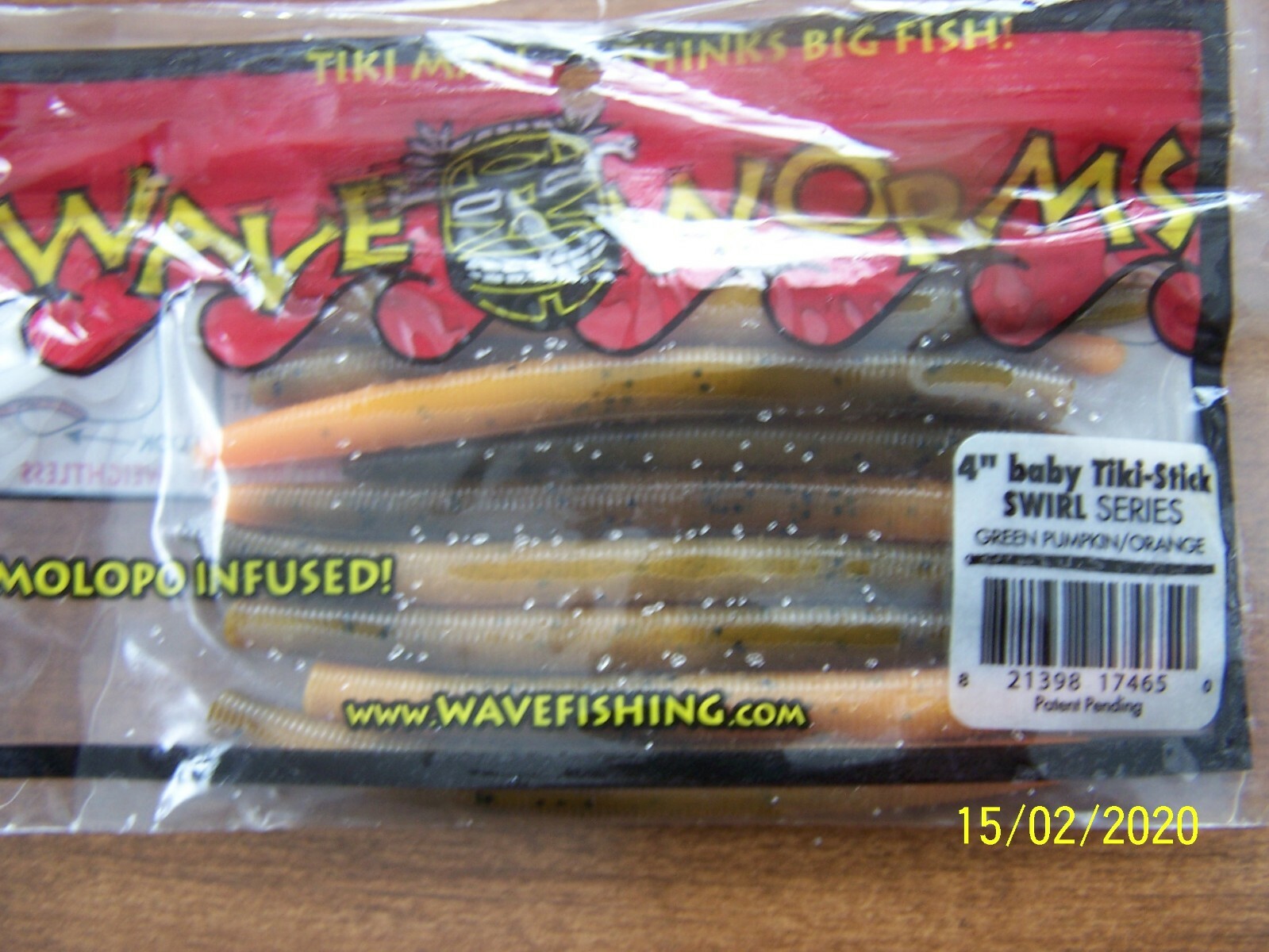 Wave Worms 4" Tikki Stick Swirl&Solid color Series | eBay