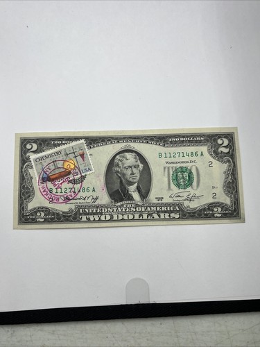 1976 $2 FEDERAL RESERVE NOTE FIRST DAY ISSUE STAMP W/NY POSTMARK | eBay