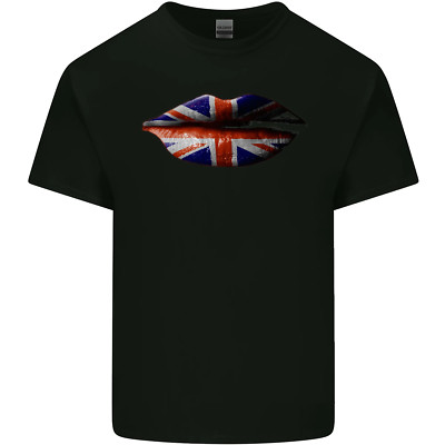 T-Shirt Enfants Union Jack Flag Lips Royaume-Uni Grande-Bretagne | eBay